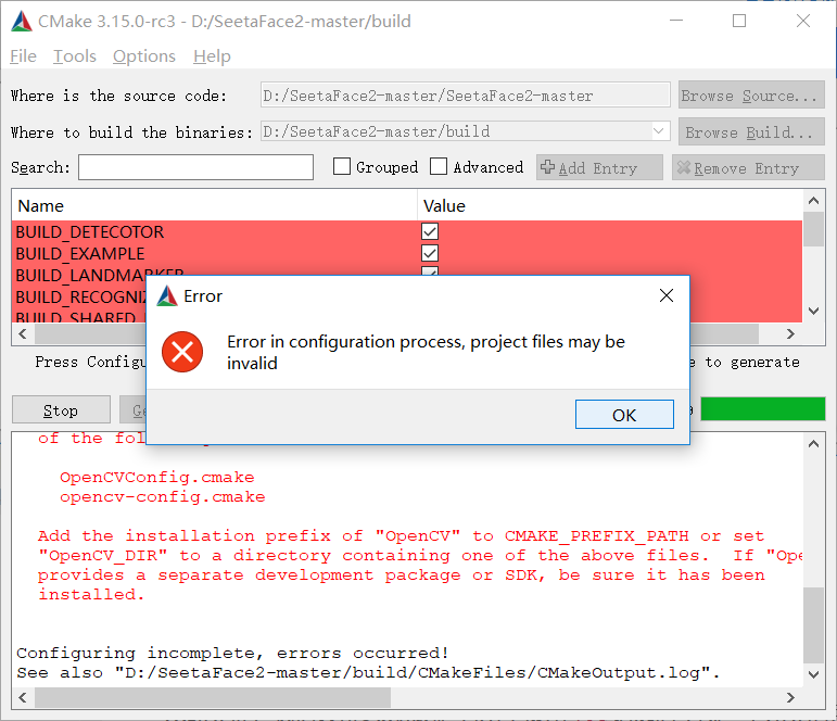 SeetaFace2-master在Windows10 VS2019编译的两种方法-CSDN博客