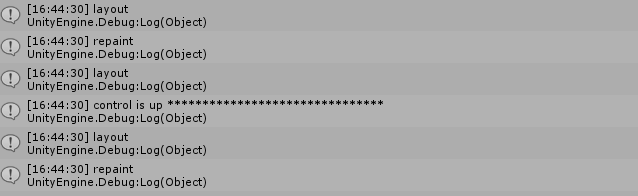 Unity Event - OnGUI事件_onguidepth changed: was 0 is 1. event type was 0-CSDN博客