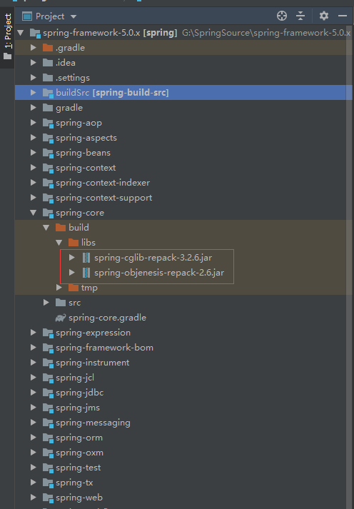 解决spring源码构建时缺失spring-cglib-repack和spring-objenesis-repack问题_运行spring源码里面 没有 cglib 的task-CSDN博客