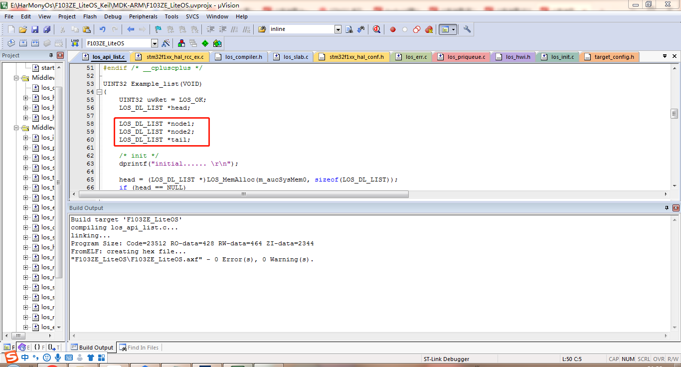 Harmony OS STM32 移植——编译官方代码_stm32 harmony-CSDN博客