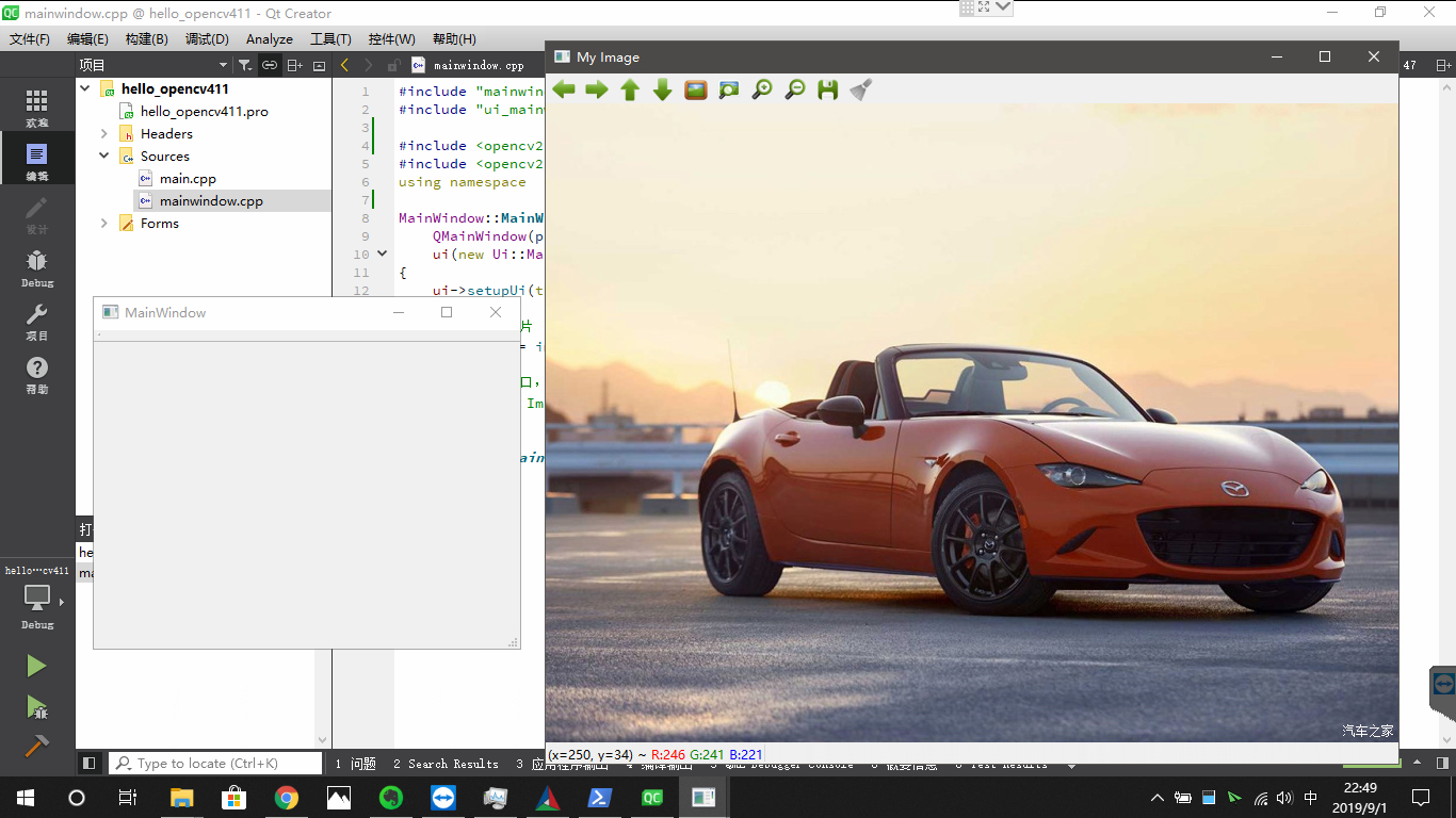 OpenCV4.1.1+QT5.13+QtCreater4.9.1+MinGW730 在windows10下的环境搭建教程_qtcreator4.9.1-CSDN博客