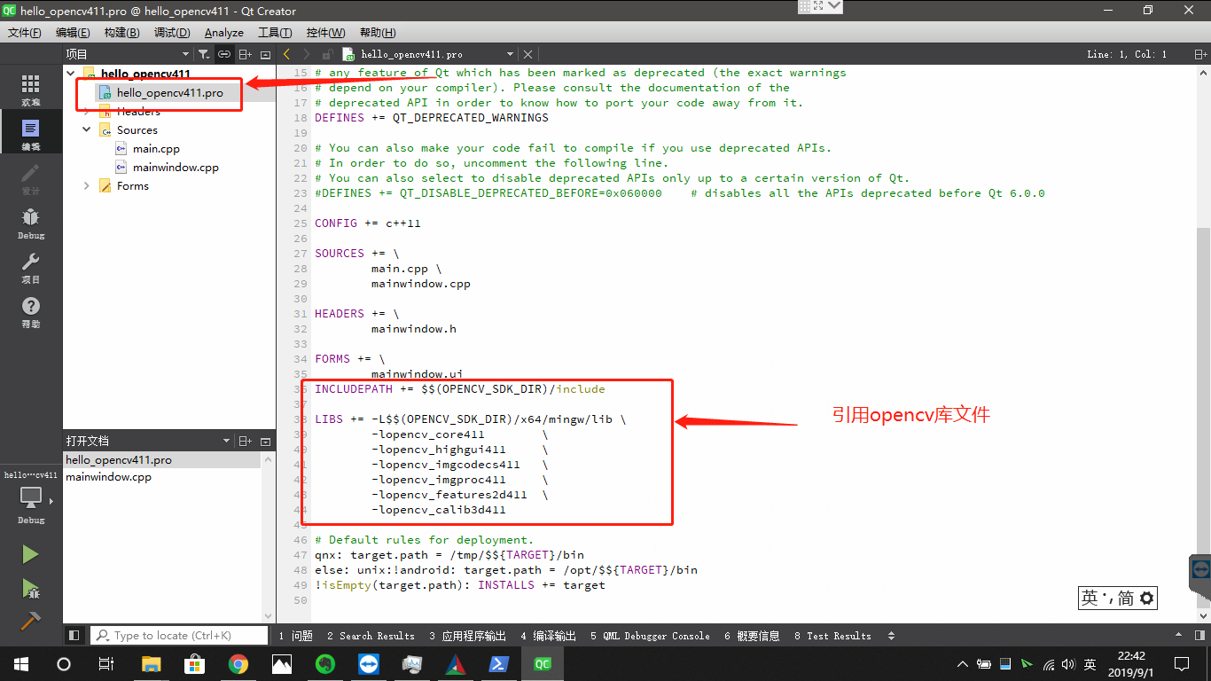 OpenCV4.1.1+QT5.13+QtCreater4.9.1+MinGW730 在windows10下的环境搭建教程_qtcreator4.9.1-CSDN博客