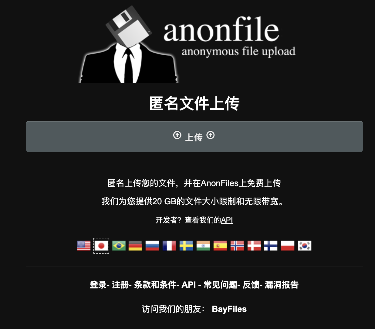 无须注册的云盘平台anonfile-CSDN博客