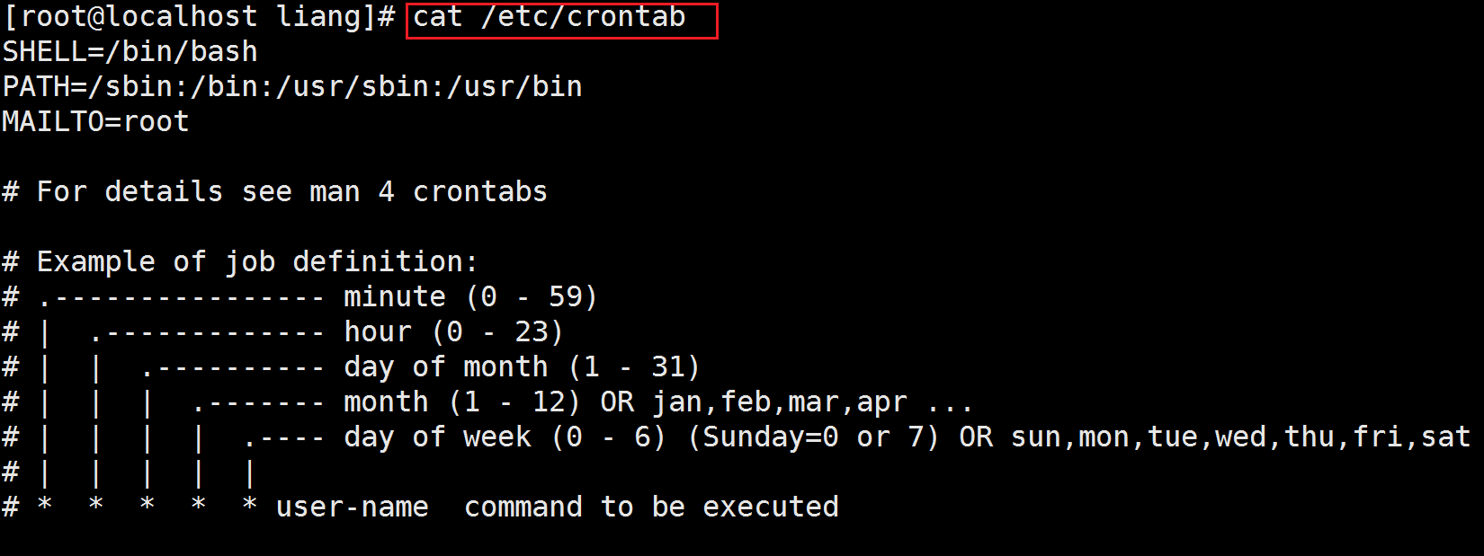 Linux——任务调度（crontab命令）_crontab命令来执行循环定时任务,crontab命令是需要crond服务支持的.-CSDN博客