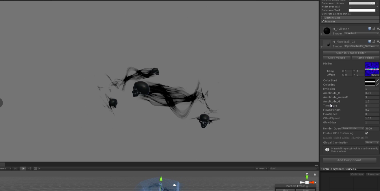 Unity Shader （Wave Trail）波追踪效果（一）_unity wind trails effect-CSDN博客