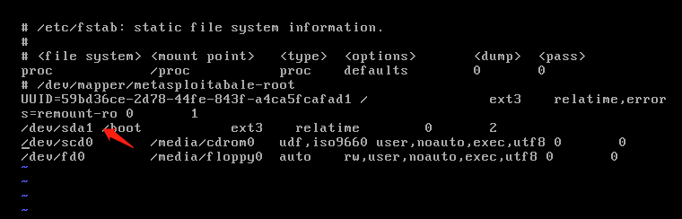 镜像移植报错fsck.ext3:No such file or directory while trying to open /dev/sda1_fsck.ext3 no such file ...