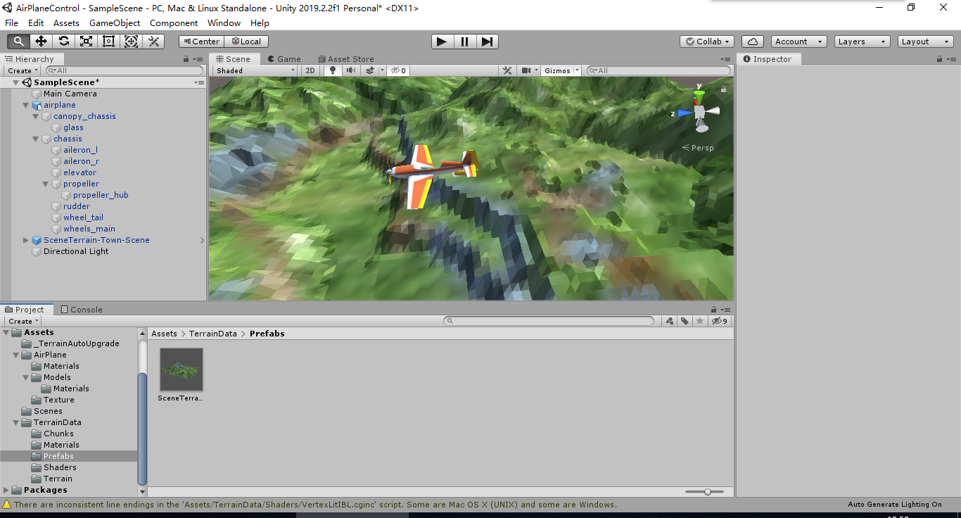 自动飞行的Airplane——Unity 5.X 3D游戏开发技术详解与典型案例 实例二（复现FlightControl）_unity飞行可视化-CSDN博客