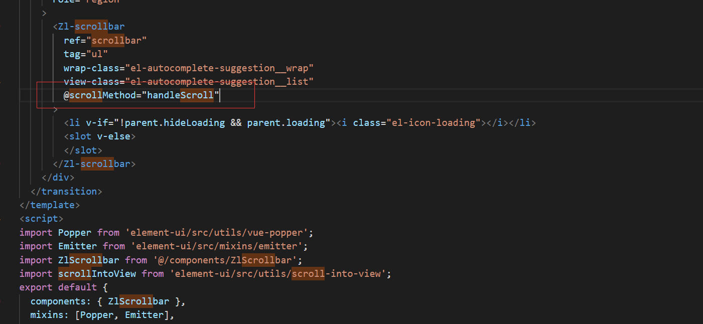vue element组件库， el-autocomplete组件修改 （后台搜索/下拉加载）_el-autocomplete如何给输入内容加粗-CSDN博客