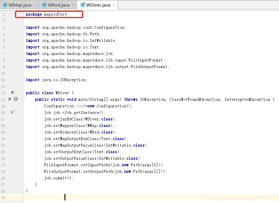 使用idea运行mapreduce(windows运行代码hadoop运行jar包)idea自动运行mapteduce原理 Csdn博客 8265