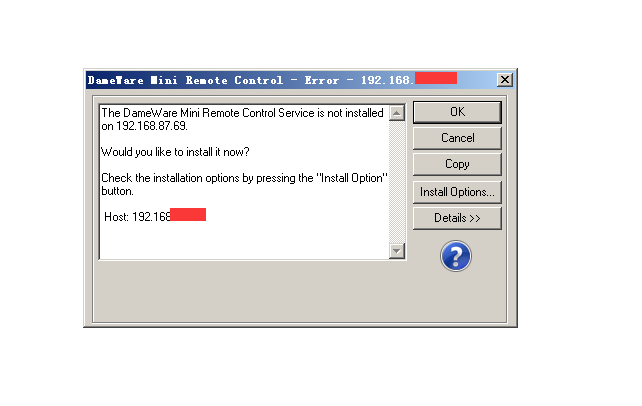 DameWare无法远程连接解决办法_dameware远程连接用户名错误-CSDN博客