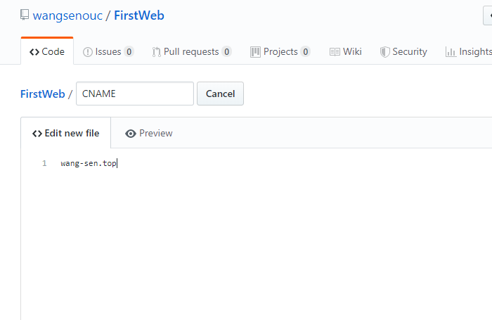 修改GitHub Pages个人主页的域名_github免费域名怎么再次编辑-CSDN博客