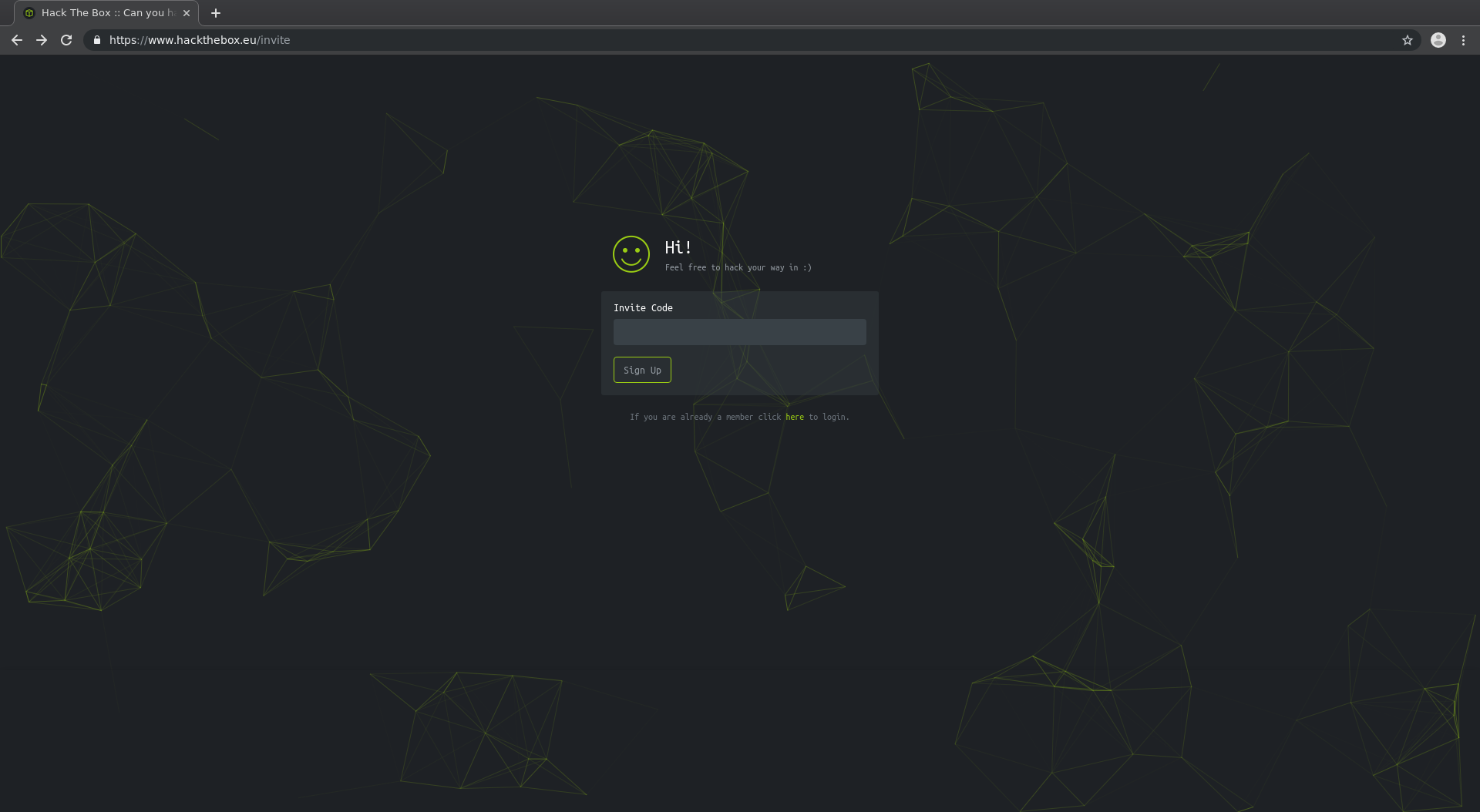 Hack the Box 邀请码的获取_查看网页代码文件获取邀请码-CSDN博客