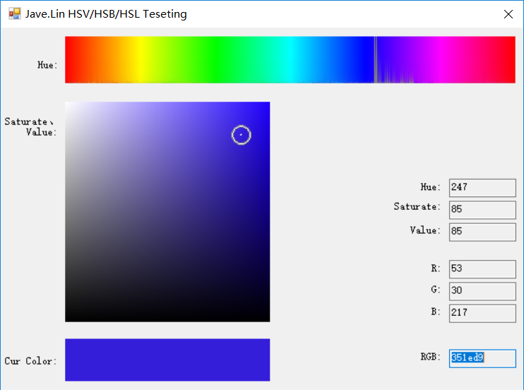 HSV/HSB/HSL 色相、饱和度、亮度的色彩模型_hsv hsb-CSDN博客