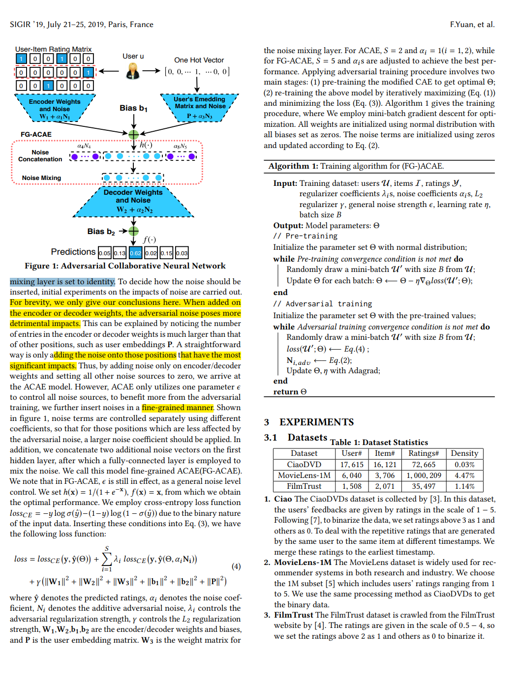 Adversarial Collaborative Neural Network for Robust Recommendation翻译-CSDN博客