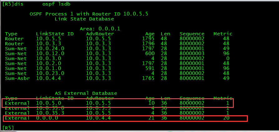 OSPF Stub区域与NSSA区域_stub区域和nssa区域-CSDN博客