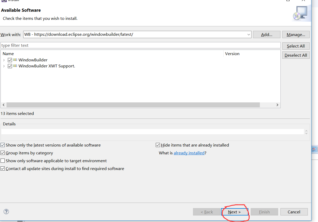 GUI的相关软件安装（WindowBuilder）步骤_guiguw-CSDN博客