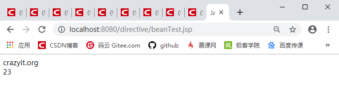 JSP的useBean、setProperty和getProperty指令实战_jsp:getproperty usebean写法-CSDN博客