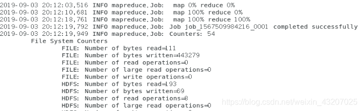 运行hadoop自带的mapreduce Wordcount单词统计程序mapreduce程序设计基础 1运行hadoop自带的mapreduce程序wordcount Csdn博客