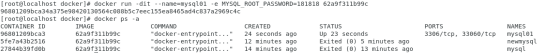 Docker 镜像操作,容器操作,使用mysql镜像docker执行的不是操作系统吗为什么会有mysql镜像 Csdn博客