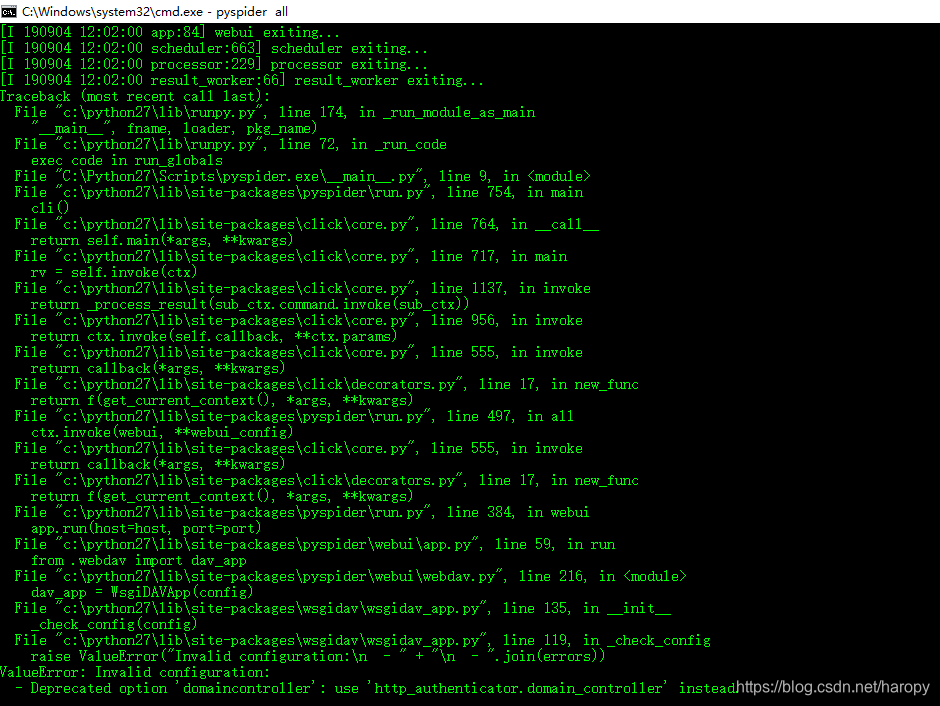 Pyspider 安装失败pyspider安装失败 Csdn博客