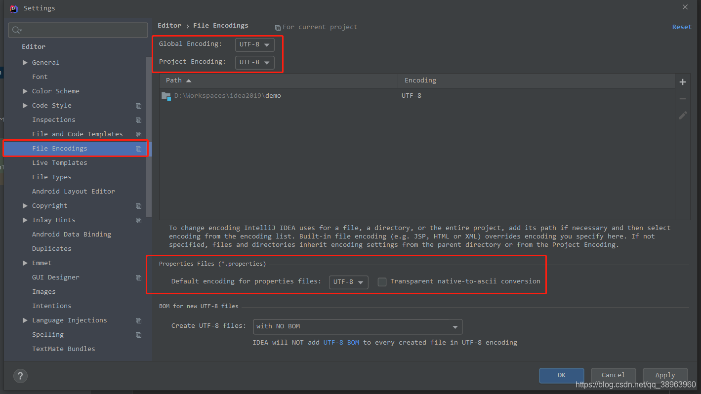 Intellij Idea 2019 最新乱码问题解决 Idea 2019 乱码 Csdn博客