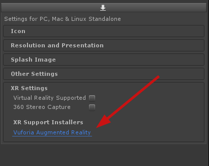 Unity AR开发之Vufoira基础配置_vuforiya-CSDN博客