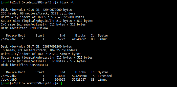 详解linux下fdisk磁盘分区，格式化，挂载，使用_fdisk格式化磁盘-CSDN博客