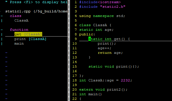 vim（一）：基本配置 & taglist &自定义快捷键代码高亮_vimrc tlist快捷键-CSDN博客