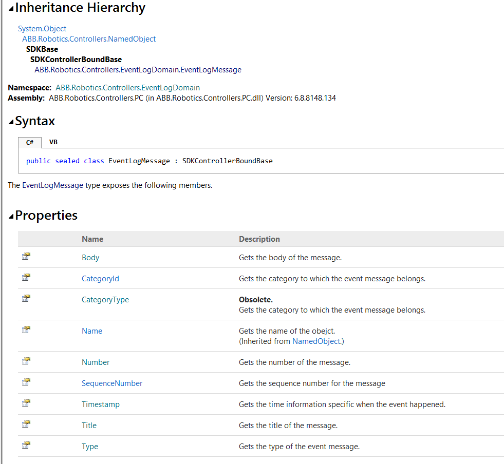 ABB机器人 二次开发 读取控制器事件信息EventLog_abb eventlog-CSDN博客