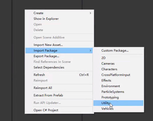 Unity 标准资源导入以及utility常用接口介绍unity Utility解析 Csdn博客 