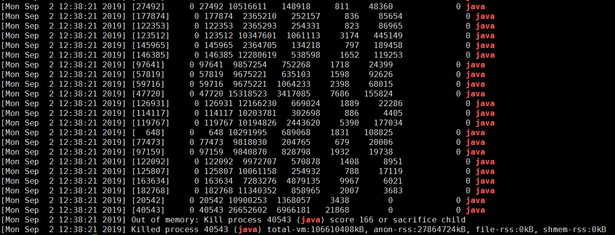 java线上问题排查：进程假死或者oom killed_dmesg -t | grep java-CSDN博客