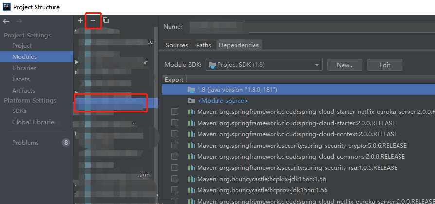 idea Module '****' already exist in project. Please, specify another name._idea module ...