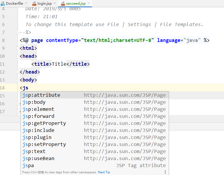 idea如何在编码jsp文件时有jsp自动代码提示_idea jsp代码提示-CSDN博客