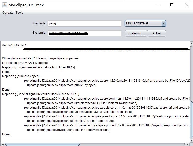 Myeclipse2014的激活以及注意点_myeclipse2014激活-CSDN博客