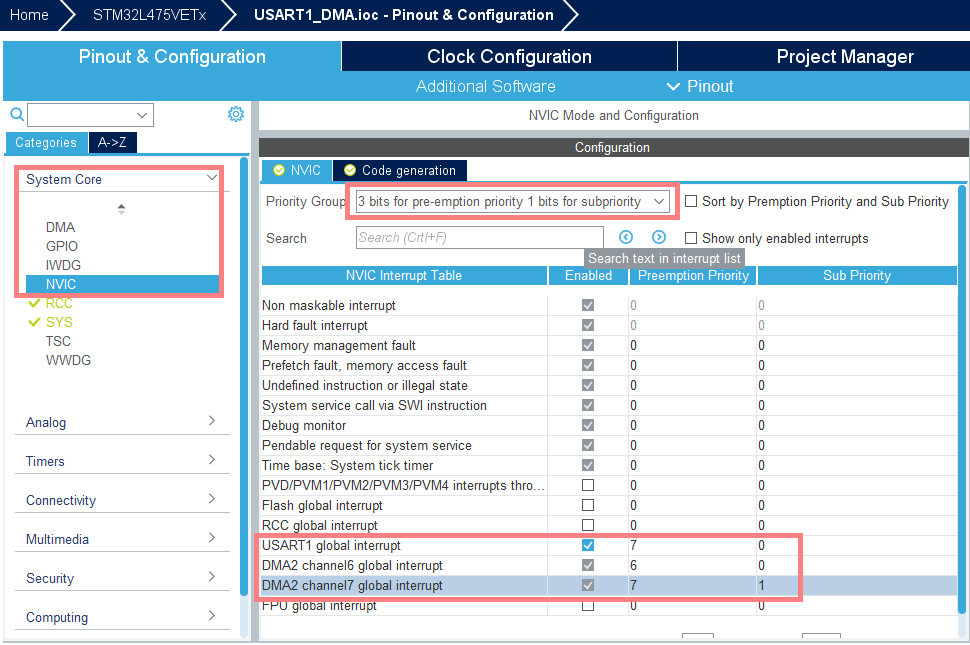 STM32之CubeL4（二）---USART + DMA + HAL_stm32l4 lpuart dma-CSDN博客