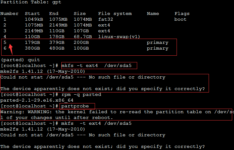 parted分区详解_parted分区详细步骤-CSDN博客