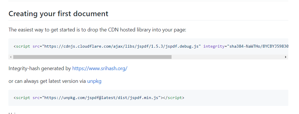 前端pdf插件JSPDF.JS的简单使用及引入中文字库-CSDN博客