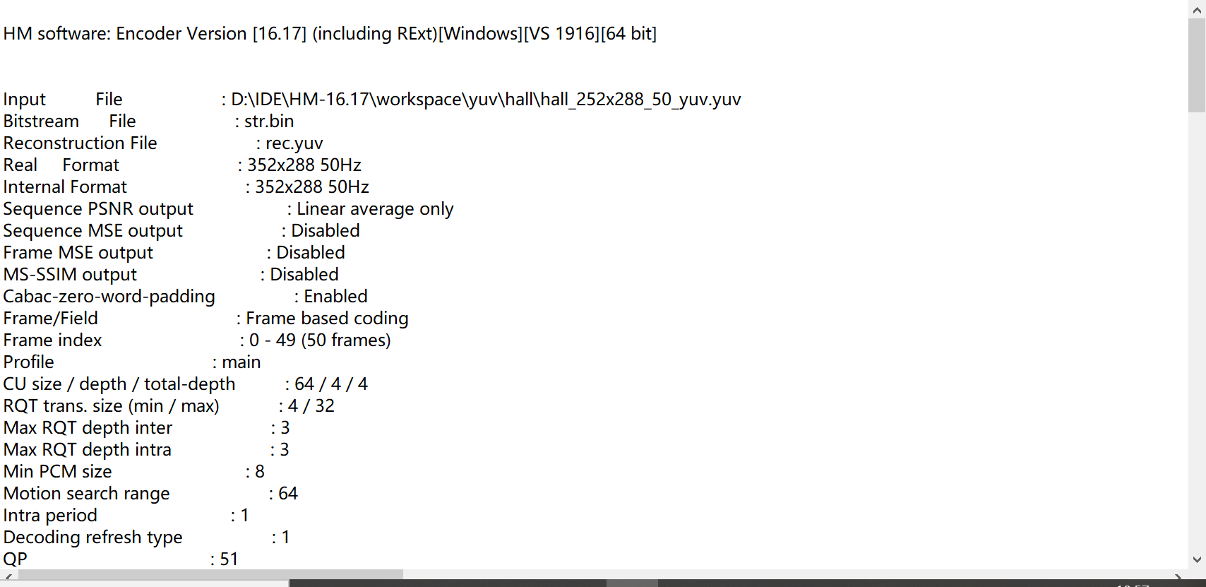 HEVC学习之HM初使用_hevc hm-CSDN博客