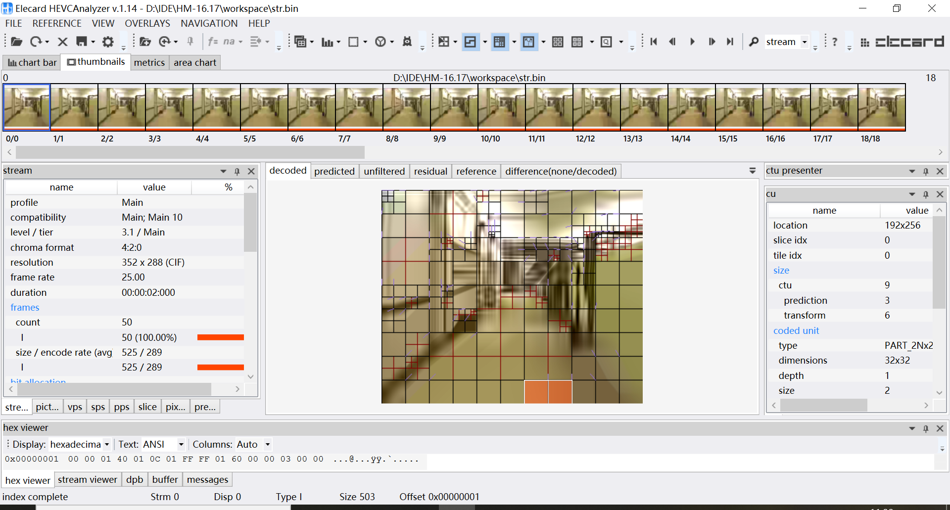 HEVC学习之HM初使用_hevc hm-CSDN博客