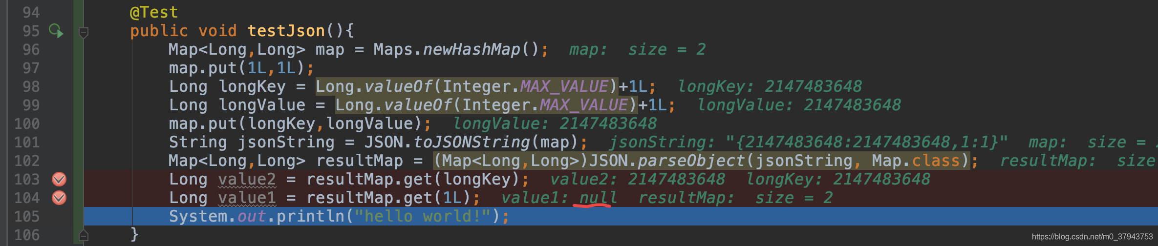 Json反序列化坑之类型转换异常json转换时double类型被转换成了integer类型 Csdn博客