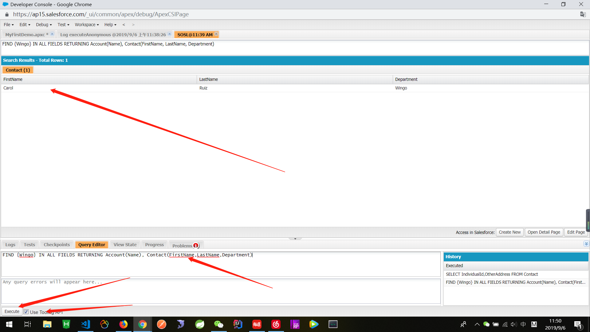 Salesforce系列（五）：Salesforce Apex基础SOSL查询和数据添加！_salseforce 对象列表怎么查询,字段列表-CSDN博客