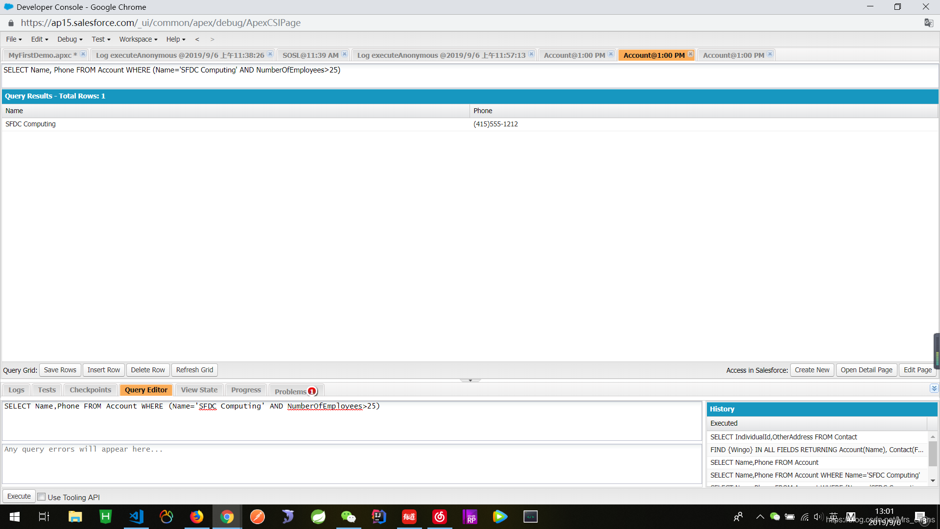 Salesforce系列(六):salesforce Apex基础soql查询和数据添加!salesforce的sql Editor Csdn博客