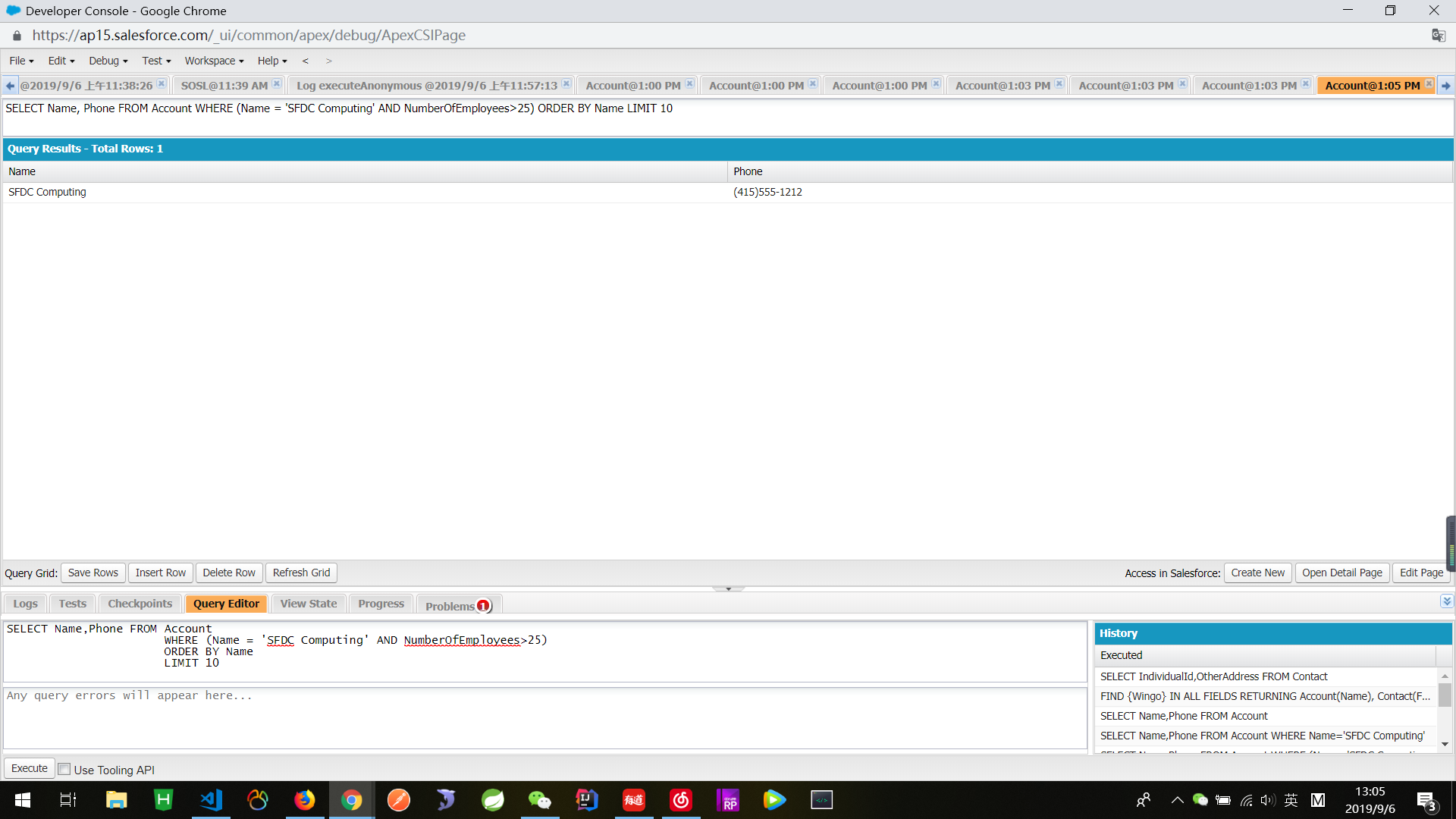 Salesforce系列（六）：Salesforce Apex基础SOQL查询和数据添加！_salesforce的sql editor-CSDN博客