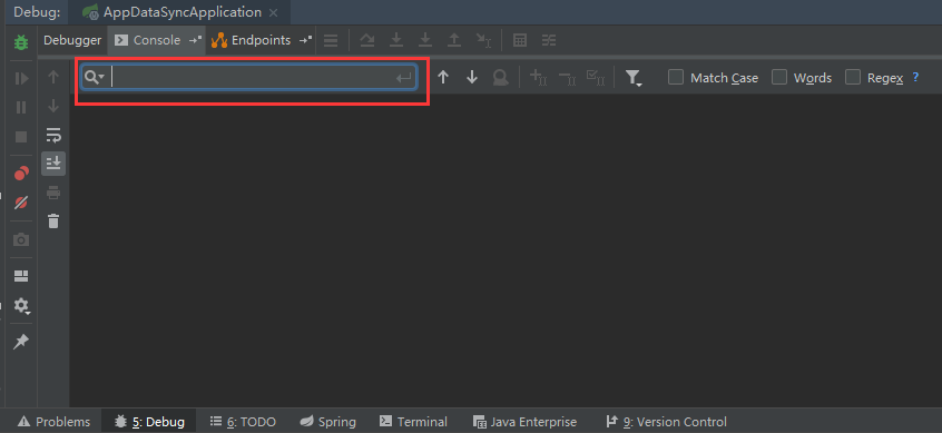 IntelliJ idea 控制台（Console）里的查找功能_idea console 搜索-CSDN博客