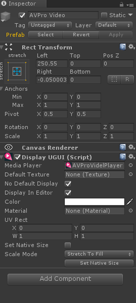UnityWebGl--网页播放视频（使用AVPro和原生VideoPlayer）的坑和对视频的功能操作_video player webgl ...