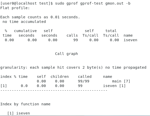 【程序性能调优】使用gprof 统计函数时间占比_mpi gprof-CSDN博客