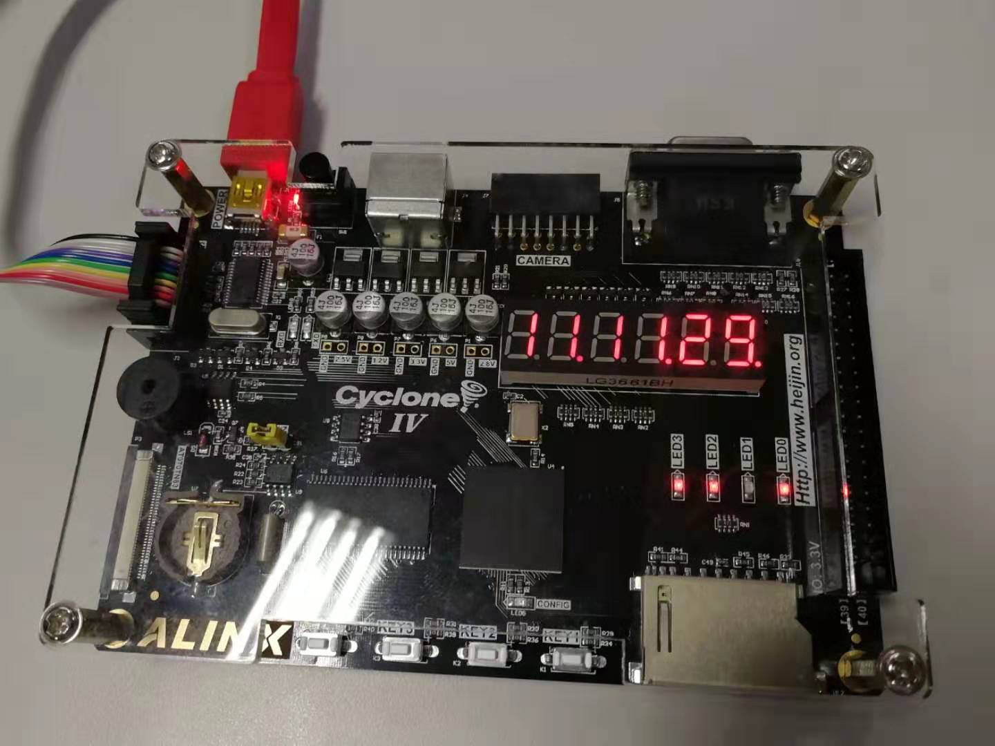 3、使用AX301开发板实现具有调时功能的12小时制时钟_alinx ax301教程-CSDN博客