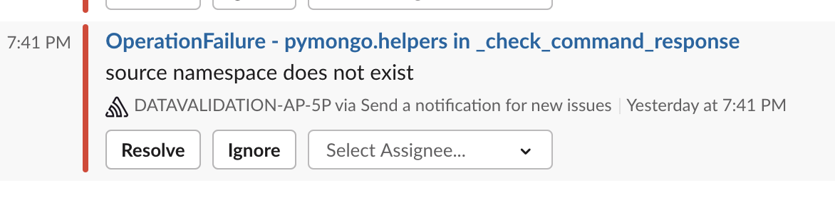 关于 mongodb 的报错： source namespace does not exist_namespacenotfound: config.system.sessions does ...