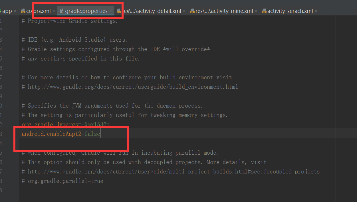android studio加载不到资源：C:\Users\????\.gradle\caches\transforms-1\files-1.1\appcompat-v7-26.1.0.aar ...